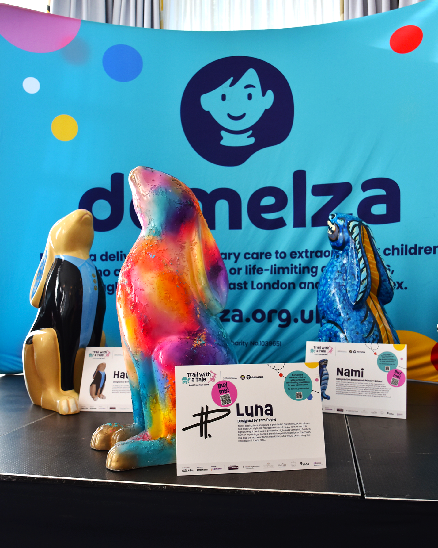 Animal art sculpture auction raises thousands for Demelza | Demelza ...