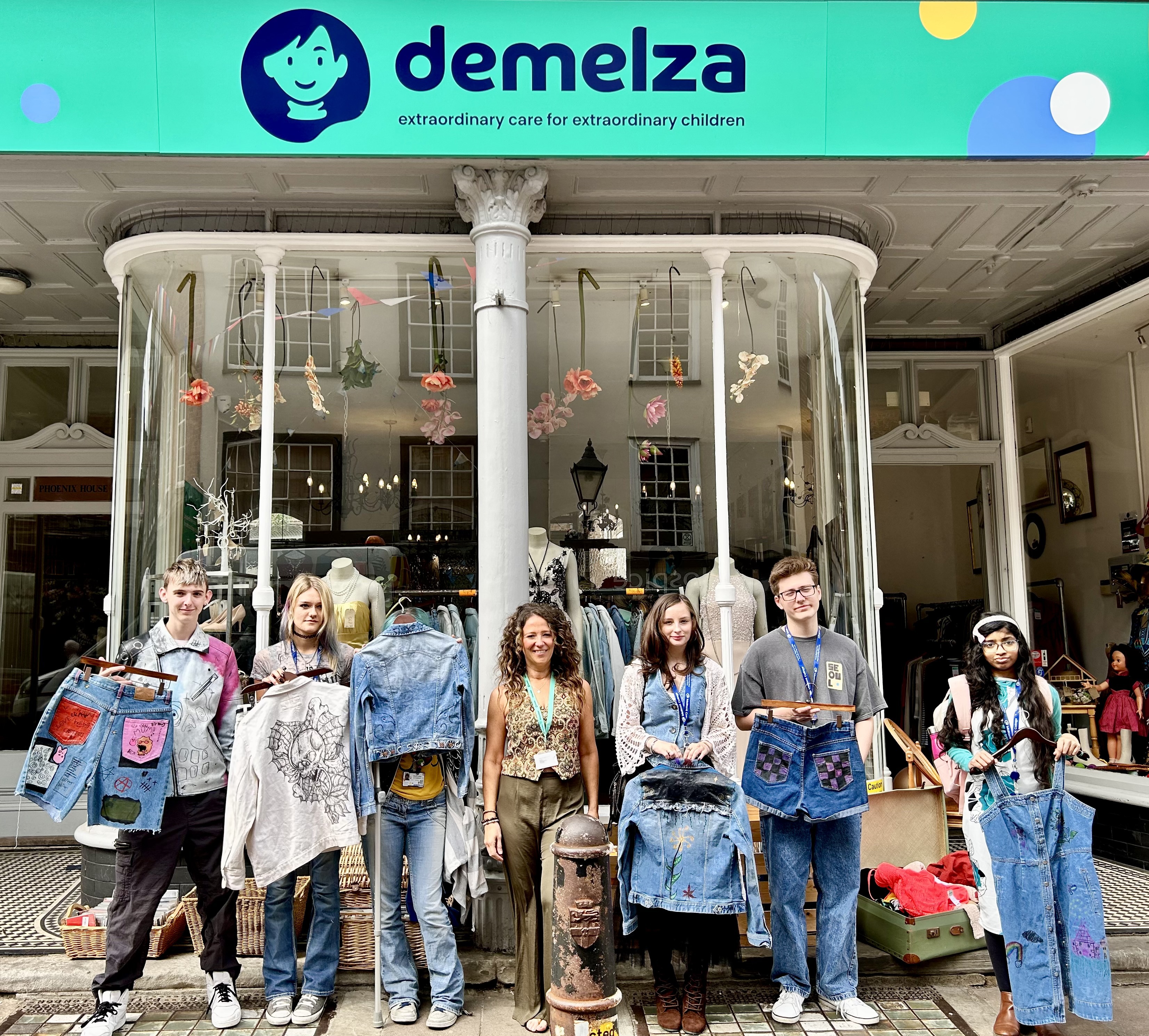 Demelza shop links up with MidKent College on unique upcycling project ...
