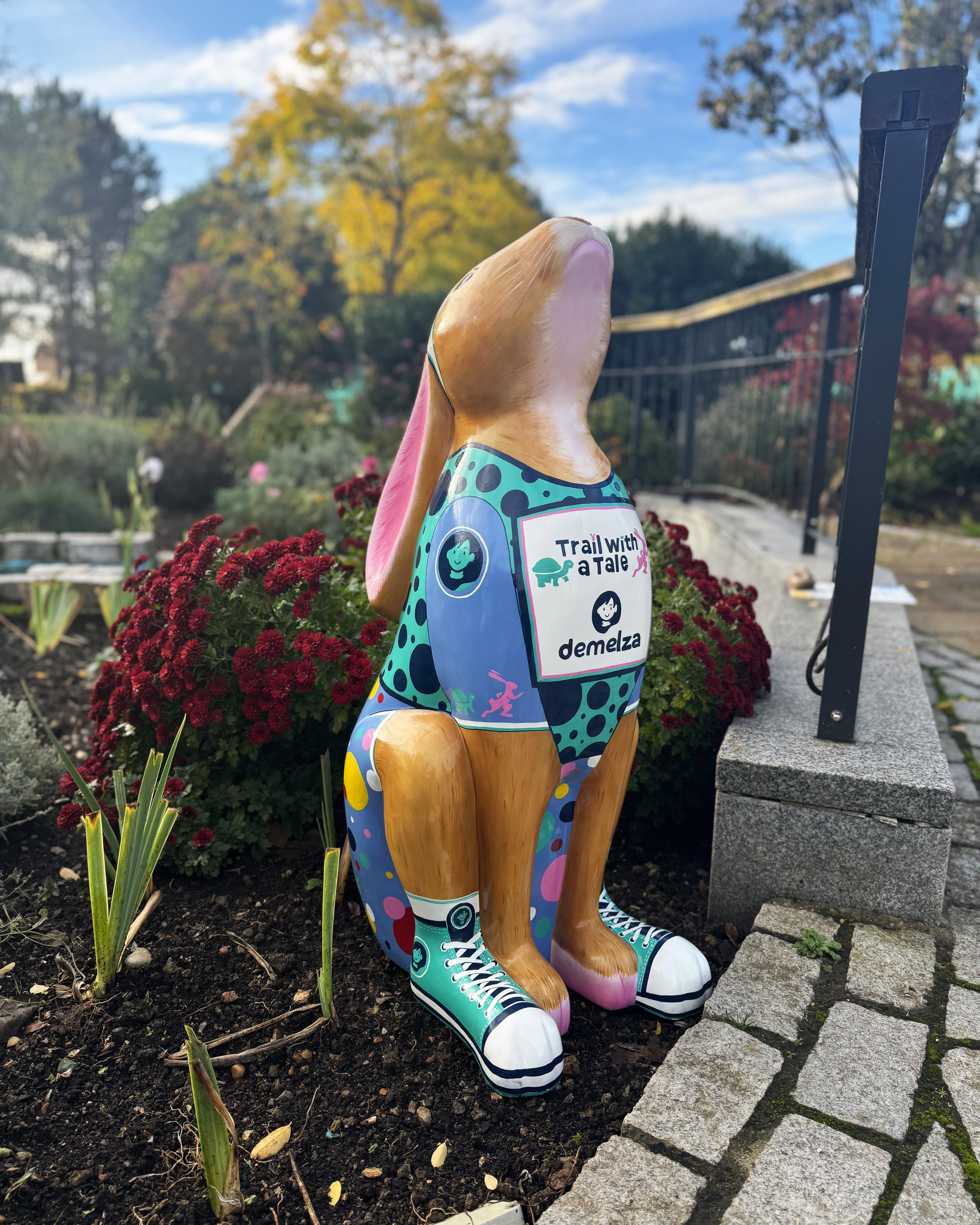 Trail with a Tale hares find their way home | Demelza Hospice Care for ...